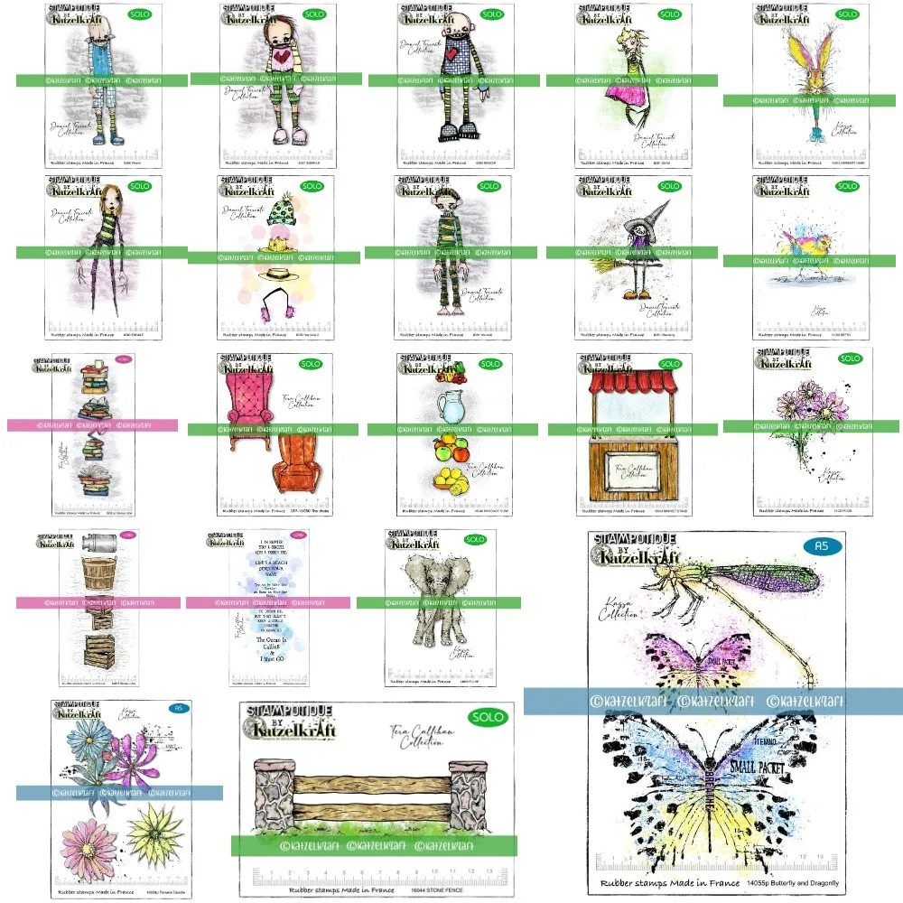 Dreaded-Halloween-Characters-and-Rabbits-Stamps-Scrapbook-Diary ...