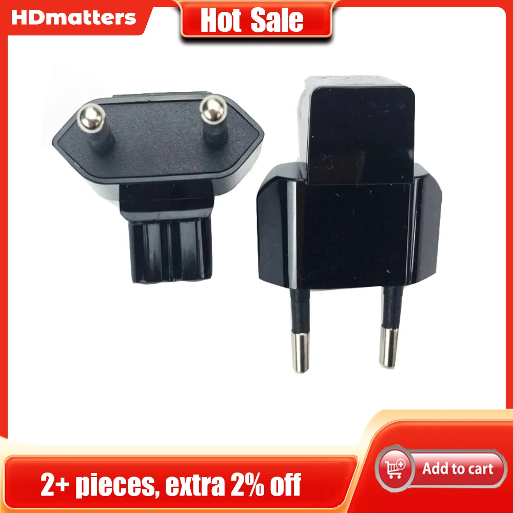 Angled-EU-power-cable-adapter-Europe-CEE7-16-two-pin-plug-to-IEC-C7 ...