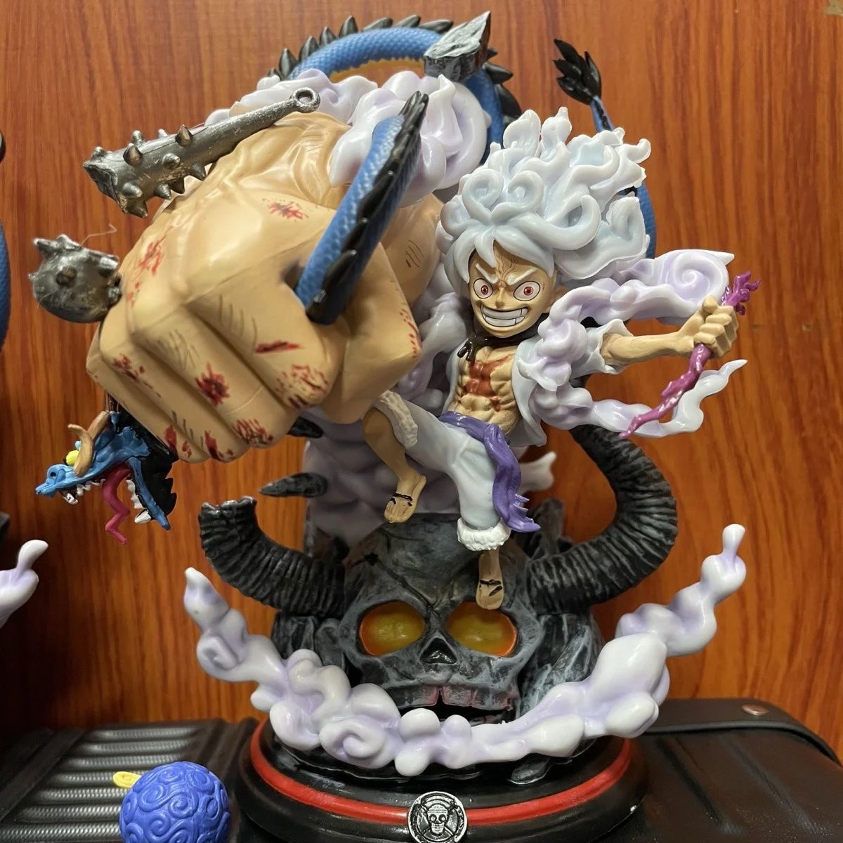 2023 Newest One Piece Figure Big Punch Gear 5 Luffy Luffy Figure Model ...