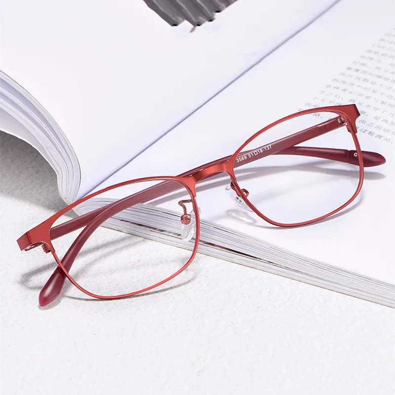 TGCYEYO-New-Arrival-Women-Metal-Alloy-Glasses-Frame-Ultra-light-Frames-Full-Rim-Optical-Eyeglass ...