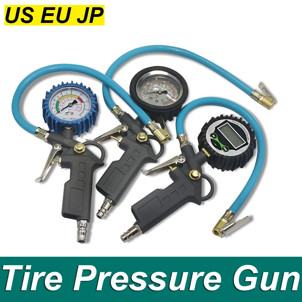 Neoteck-Digital-Car-EU-Tire-Air-Pressure-Inflator-Gauge-LCD-Display-LED ...