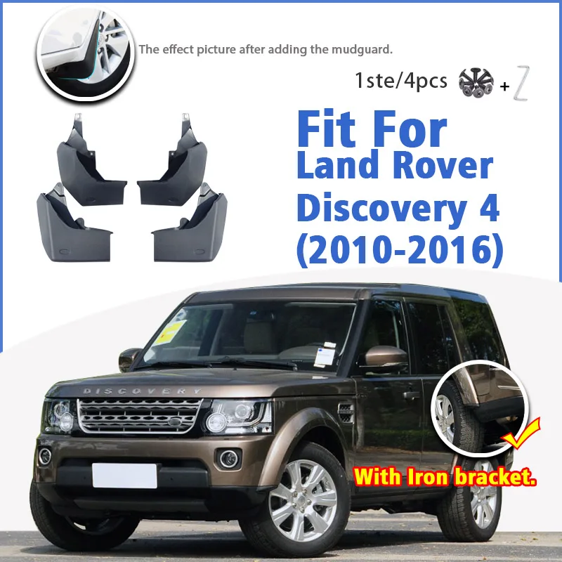Mudguard-Mud-Flaps-For-Land-Rover-Discovery-4-LR4-2010-2016-Front-Rear ...