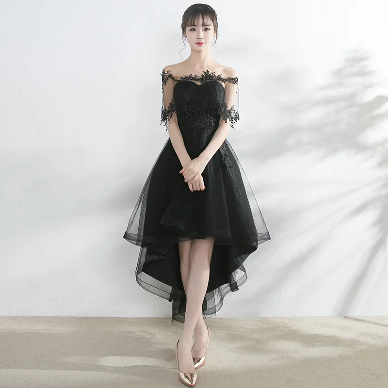 Simple Strapless Evening Dress Autumn With Detachable Sleeved Party ...