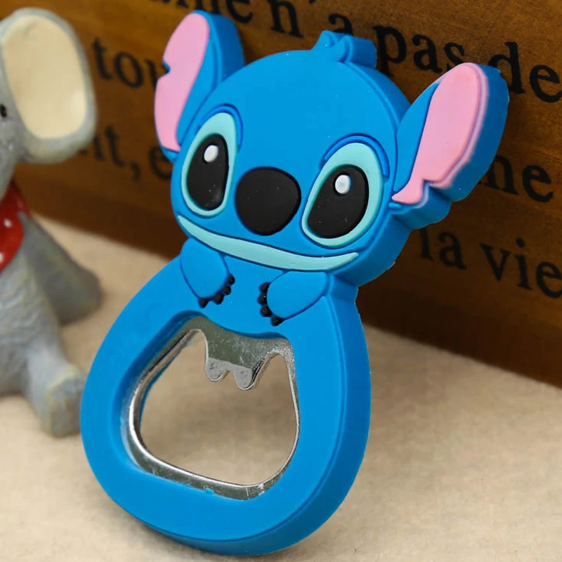 Disney-Lilo-Stitch-PVC-Beer-Bottle-Opener-Cartoon-Stitch-Fridge-Magnets ...