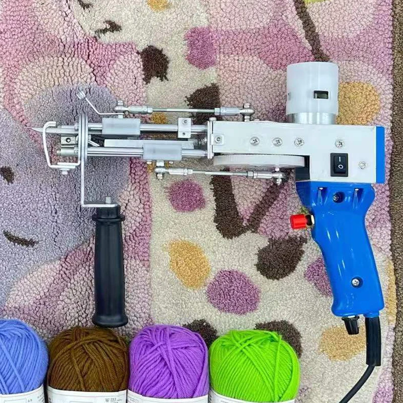 터프팅 건 머신 스타터 러그 키트 전기 터프팅 건 카펫 직조 플로킹 머신 2 인 1 컷 파일 루프 Aliexpress