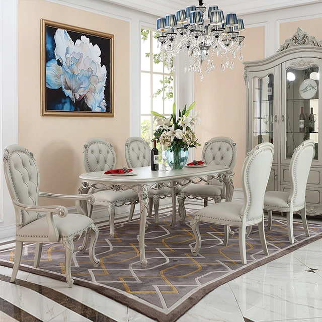 White Formal Dining Room Sets