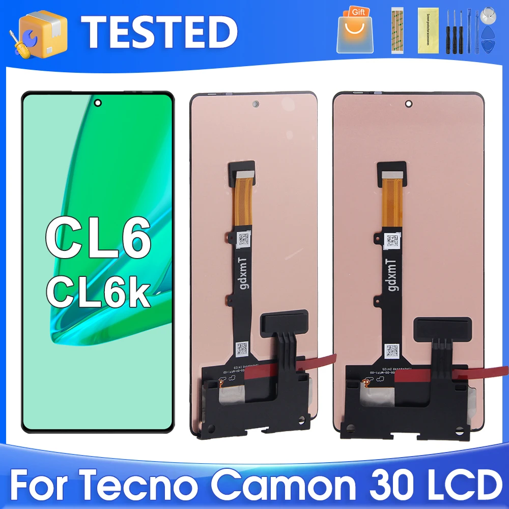6-78-For-Tecno-Camon-30-For-Camon30-4G-CL6-CL6k-LCD-Display-Touch ...