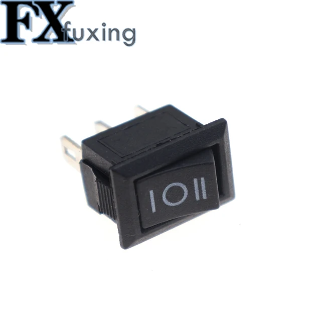 Push Button Switch 10-Pack Black Normally Closed Es – 3 Amp, Perfect ...