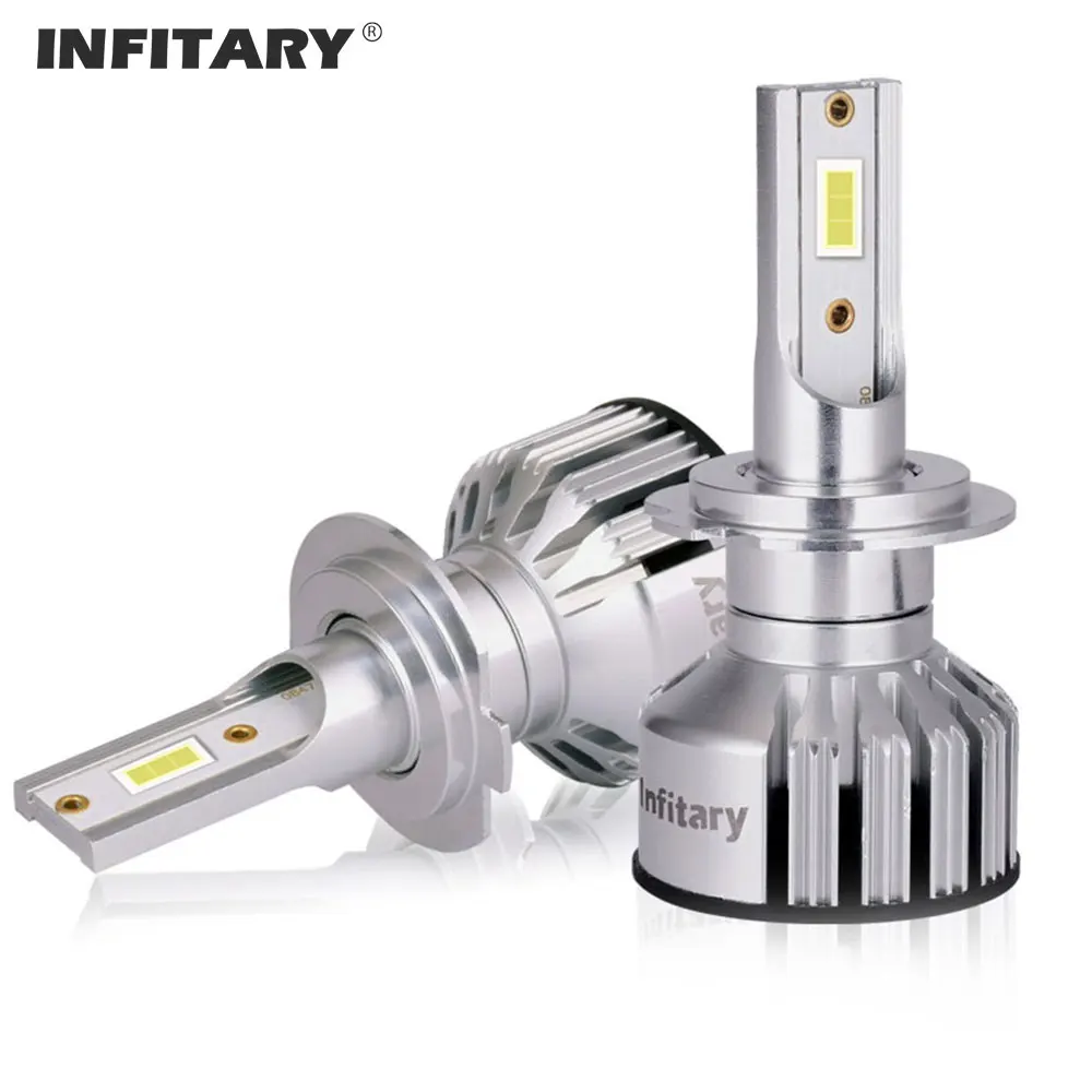 Infitary 20000lm H7 H4 Led Headlights For Cars Bulbs 6500k H1 H3 H11 H8 ...
