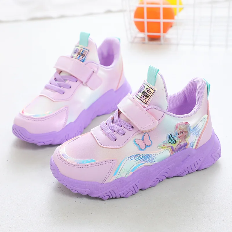 Disney-Girls-Casual-Shoes-Girl-s-Priness-Frozen-Sneakers-Cartoon-Spring ...
