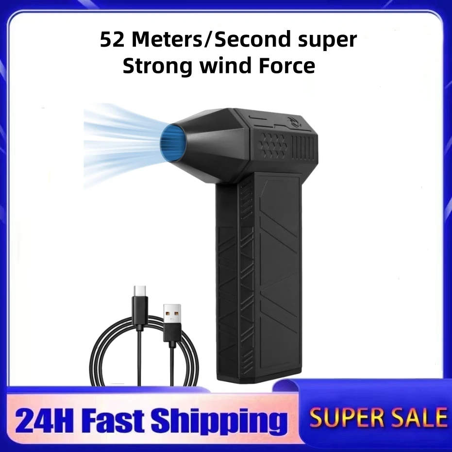 X3-Violent-Blower-Mini-Turbo-Jet-Fan-Handheld-Brushless-Motor-130-000 ...