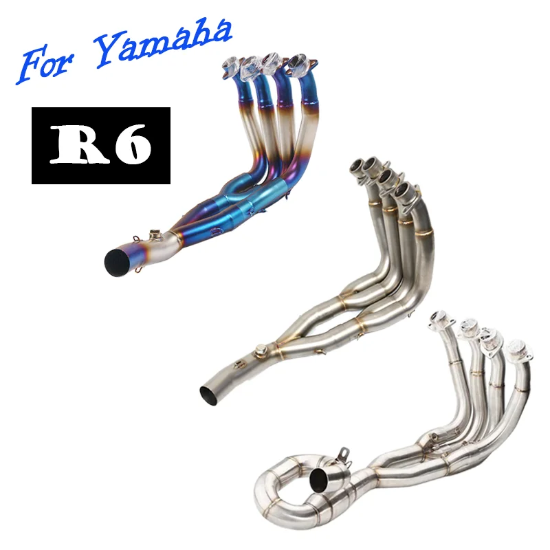 Motorcycle-exhaust-pipe-yamaha-r6-motorcycle-exhaust-system-Front-pipe ...