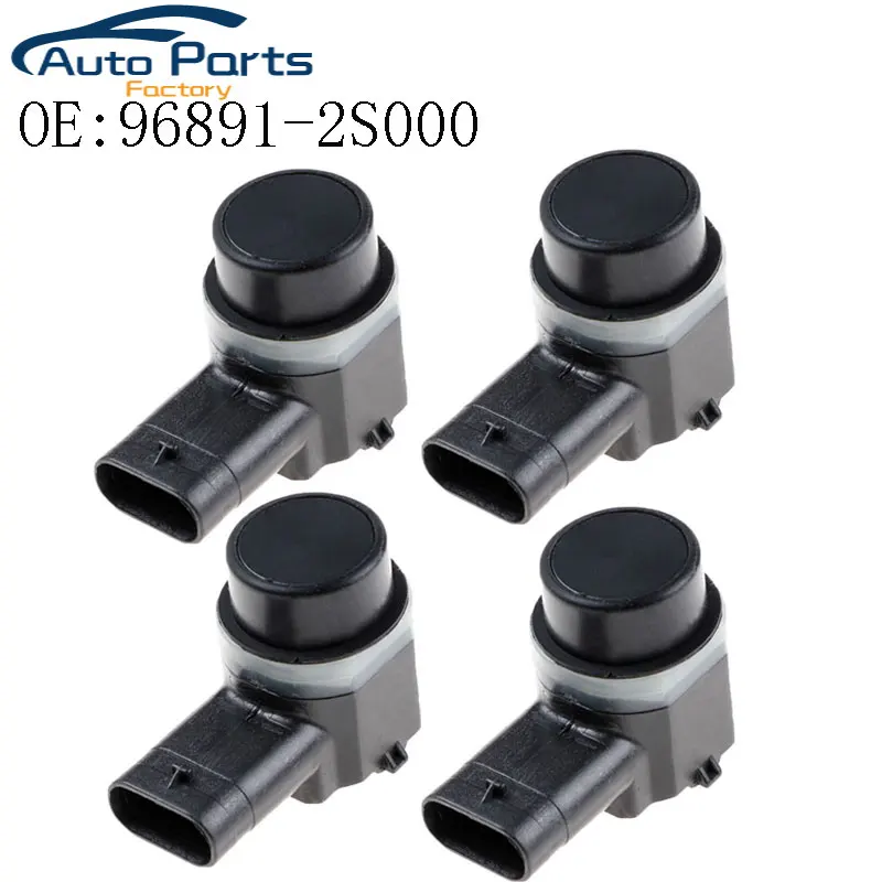 4 PCS New PDC Sensor Parking Sensor For Hyundai Santa Fe Maxcruz Tucson ...