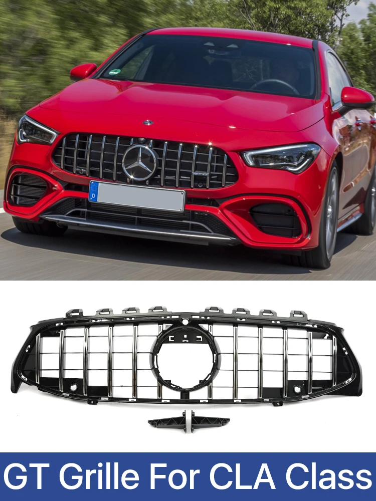 Panamericana Gt Diamond Amg Style Cla35 Cla45 Grille For Benz Cla W118 ...