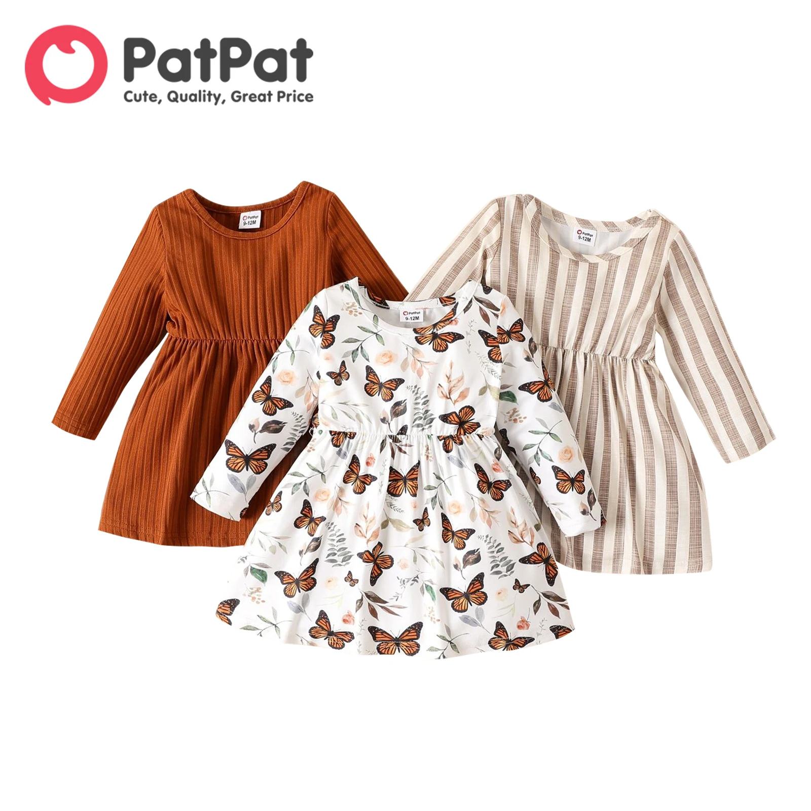 PatPat NewBorn Dresses Baby Girl Clothes New Born Babies Kids Birthday PatPat NewBorn Dresses Baby Girl Clothes New Born Babies Kids Birthday