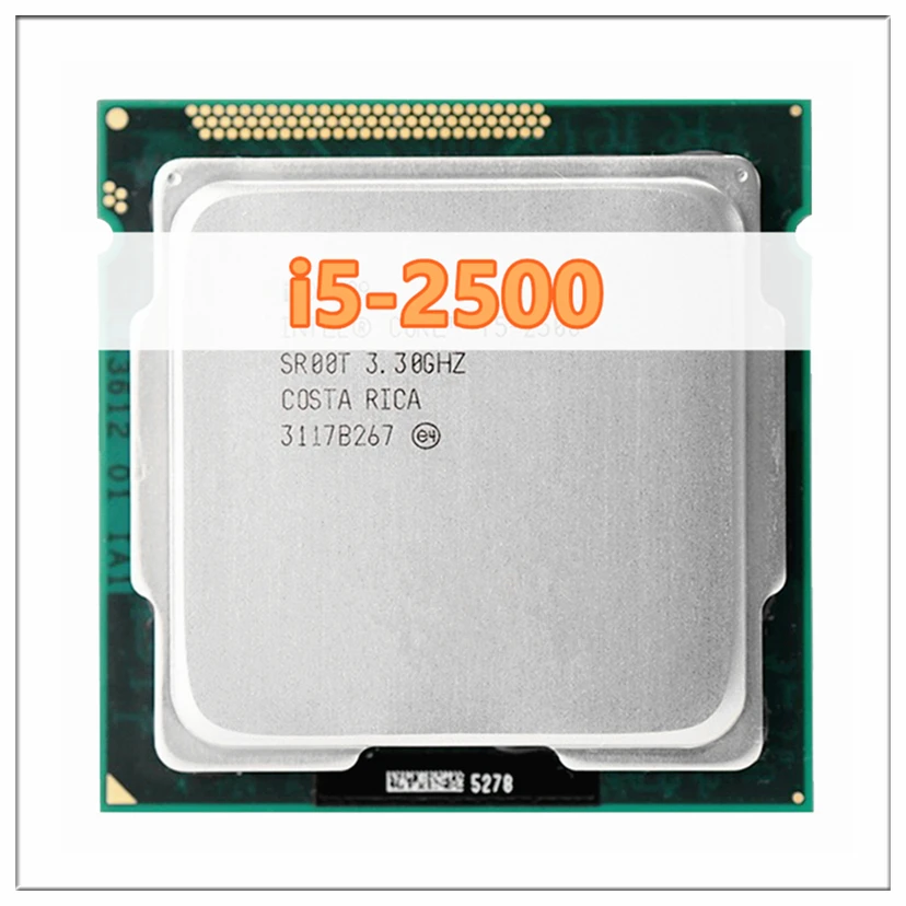 Free Shipping I5-2500 Cpu Sr00t 3.30ghz Quad-core Lga1155 6mb Cache 95w ...