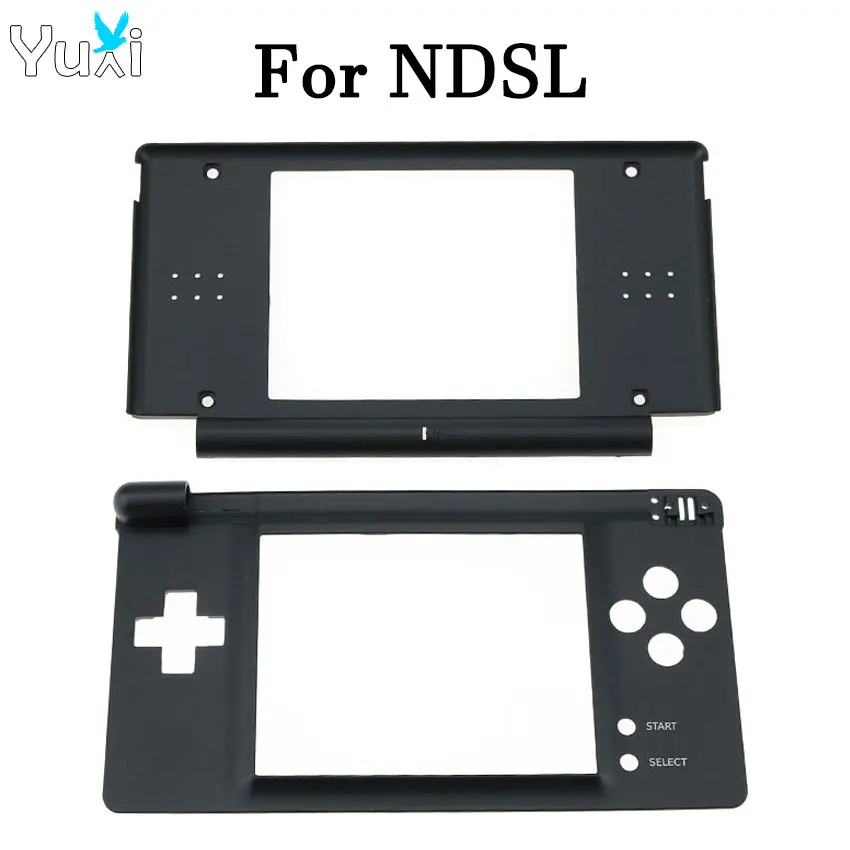 Top Upper Bottom Lower Lcd Screen Frame | Ds Lite Black Case | Ndsl ...