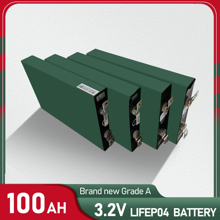 Lifepo4 Brand New 100ah Battery Lithium Iron Phosphate Rechargeable ...