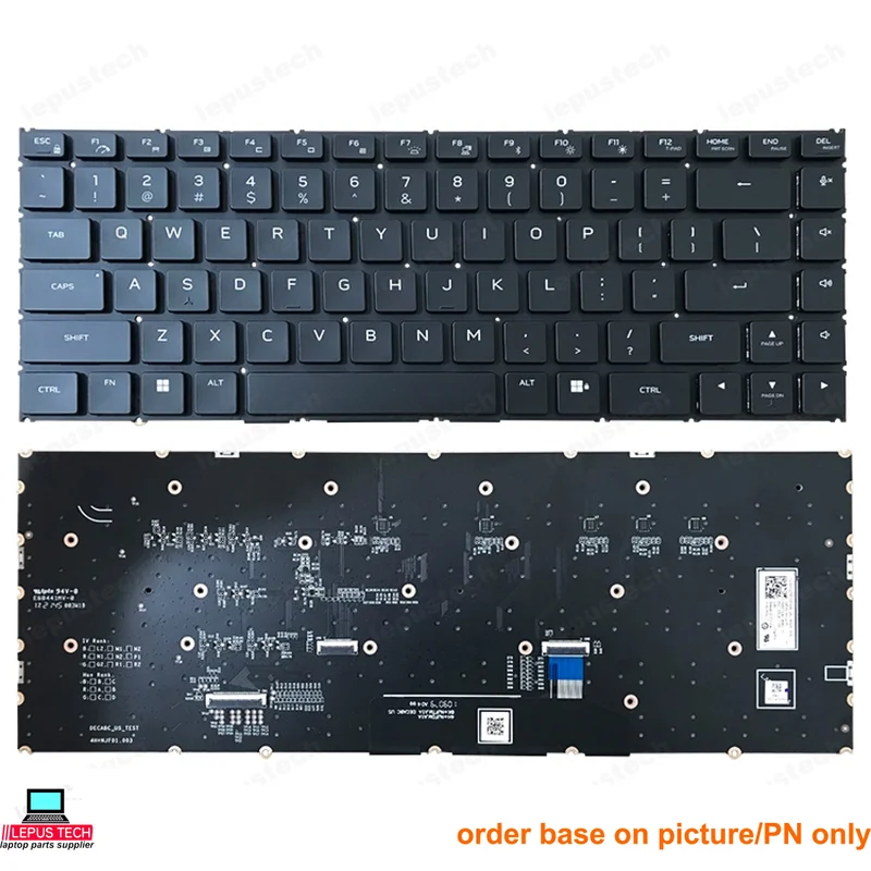 English US Laptop Mechanical Keyboard For Alienware M15 R5 R6 R7 / X15 ...