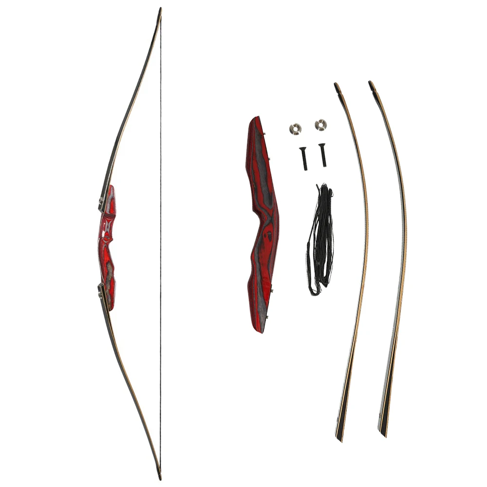 Takedown-arco-recurvo-com-membros-laminados-58-Polegada-madeira-t-cnica ...