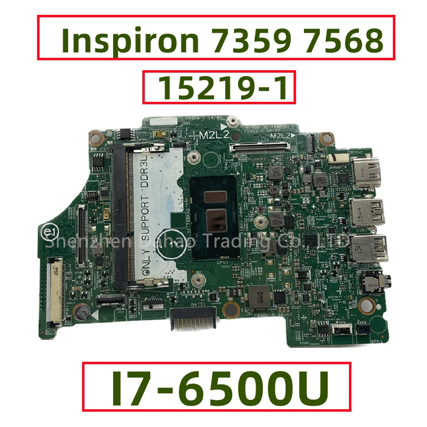 For-Dell-Inspiron-7359-7568-Laptop-Motherboard-15219-1-With-Core-I7 ...