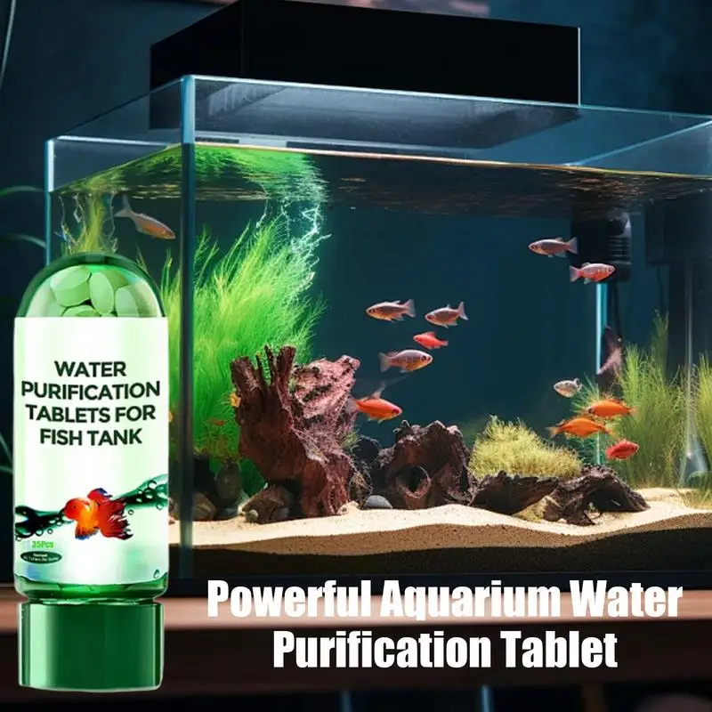 Water Purification Tablets Eco-Friendly Aquarium Water Purifier Fast ...