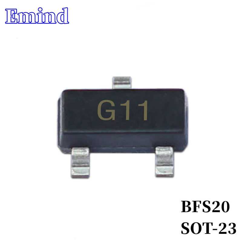 200-500-1000-2000-3000Pcs-BFS20-SMD-Transistor-SOT-23-Footprint-G11 ...