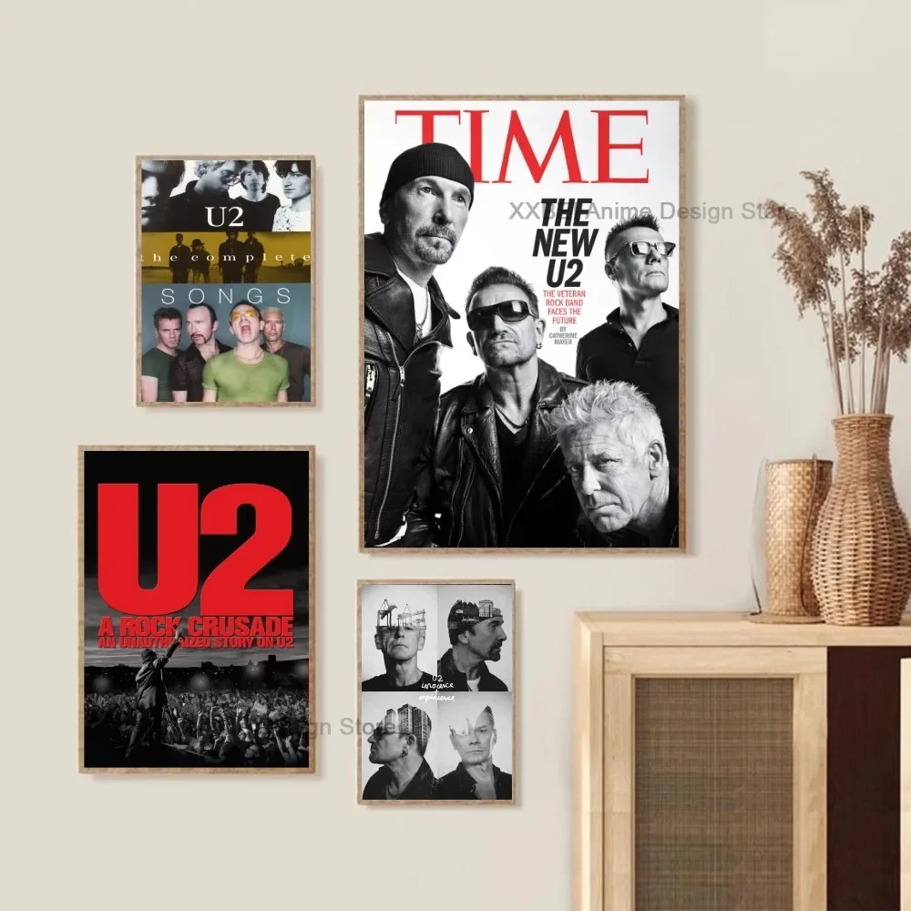1pc-U2-Irish-Rock-Band-Poster-Wall-Sticker-Bedroom-Bedside-Decoration ...