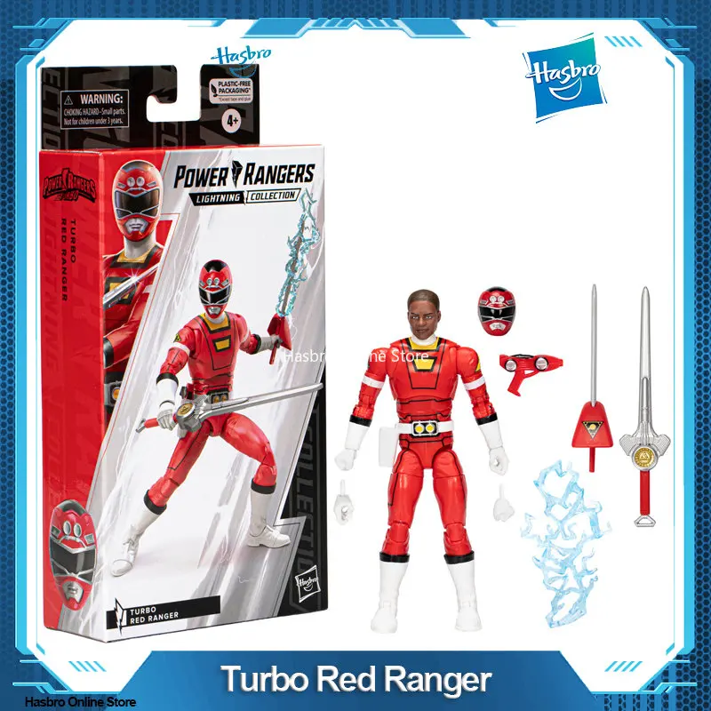 Hasbro-Power-Rangers-Lightning-Collection-Turbo-Red-Ranger-Figure-PRG ...