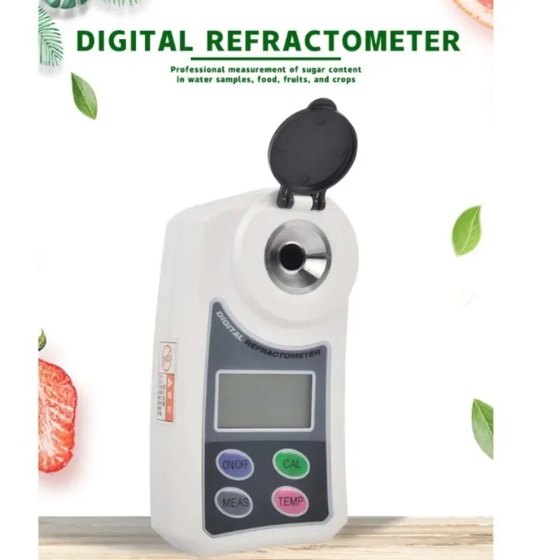 Sugar Content Test 0~55% refractive index Refractometer Digital Brix ...