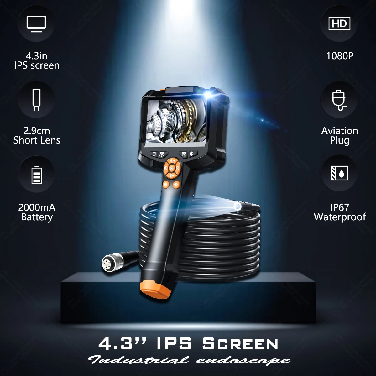 4-3in-1080P-Full-HD-Screen-Industrial-Rotary-Piping-Controlled ...
