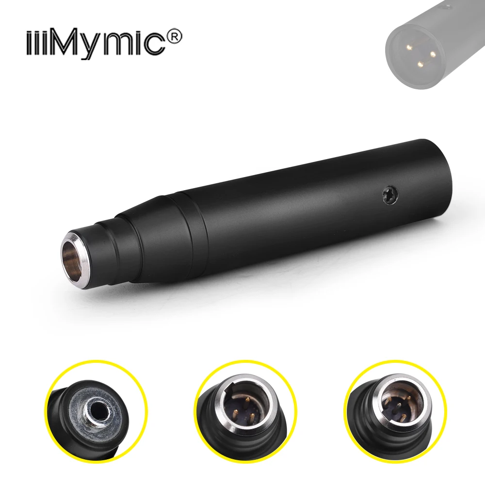 iiiMymic-48V-Phantom-Power-Mic-Musical-Instrument-Microphone-Adapter ...