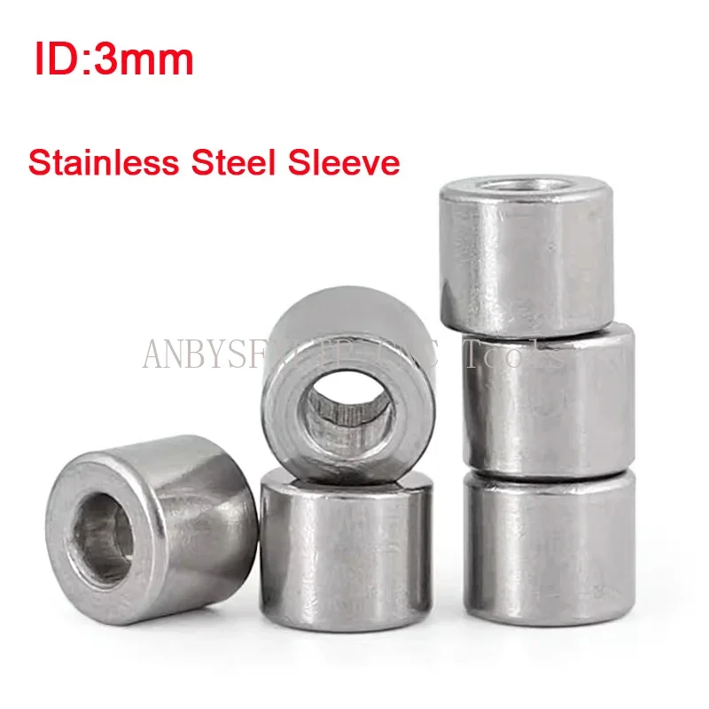 5-10Pcs-Stainless-Steel-Sleeve-Bushing-Wear-Resistant-Bushing-Inner ...