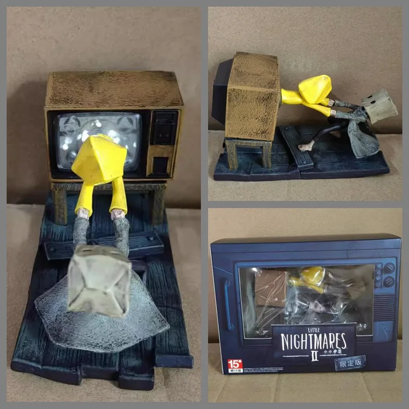 Little-Nightmares-2-Horror-Adventure-Game-6cm-Scene-Model-Figure-Six ...