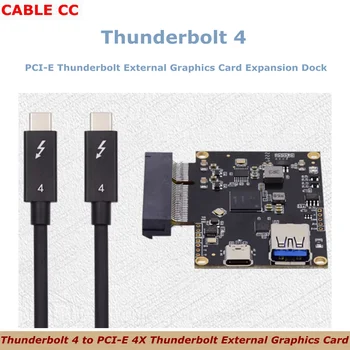 New Thunderbolt 4 to PCI-E 4X Thunderbolt External Graphics Card ...