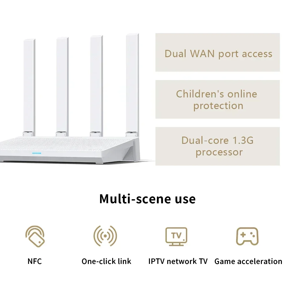 New Xiaomi Router AX3000T IPTV Mesh Networking Gigabit Ethernet Ports ...
