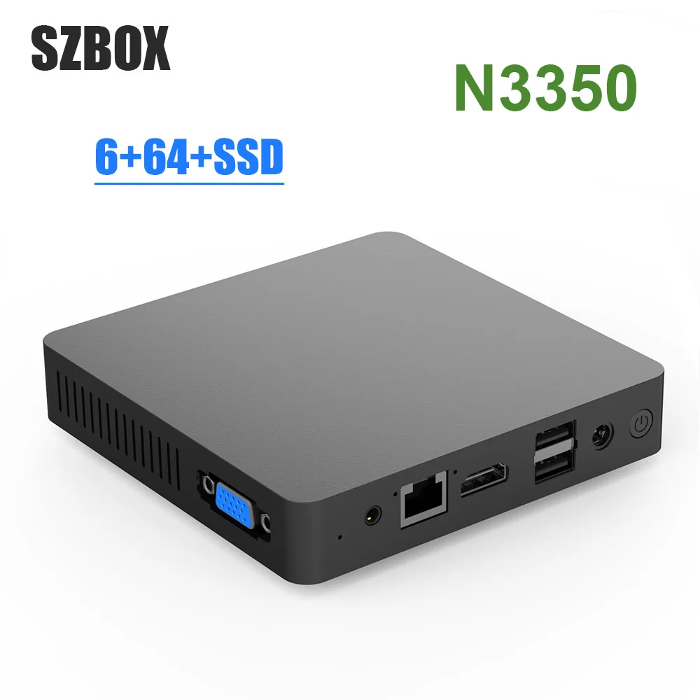 SZBOX-T5-Pro-Intel-N3350-Fanless-Mini-PC-Windows-10-6GB-64GB-add-1TB ...