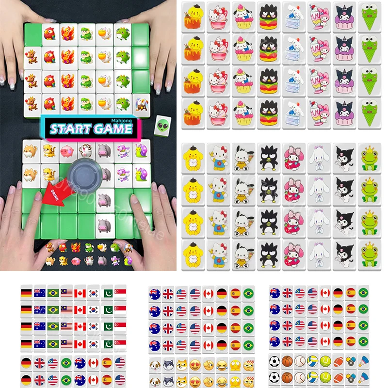 64-Blocks-Tiktok-Seaside-Escape-Mahjong-Tile-Game-with-Pattern-of-Flag ...