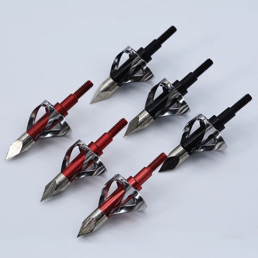100-gr-o-seta-broadheads-setas-dicas-para-ca-a-com-arco-composto-e ...