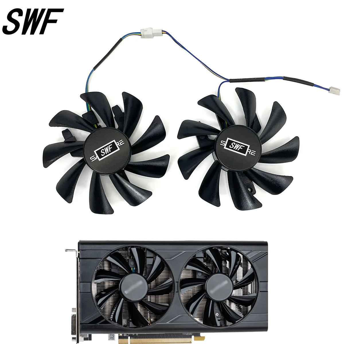 New-FD9015U12S-T129215SU-GPU-Graphics-Cooling-Fan-For-Radeon-Sapphire ...