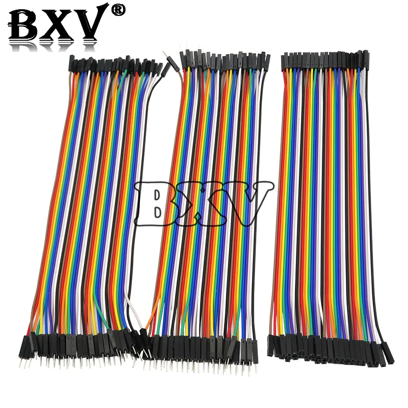 40/120PCS 40PIN 20CM Dupont Line Male To Male + Female And Female To ...