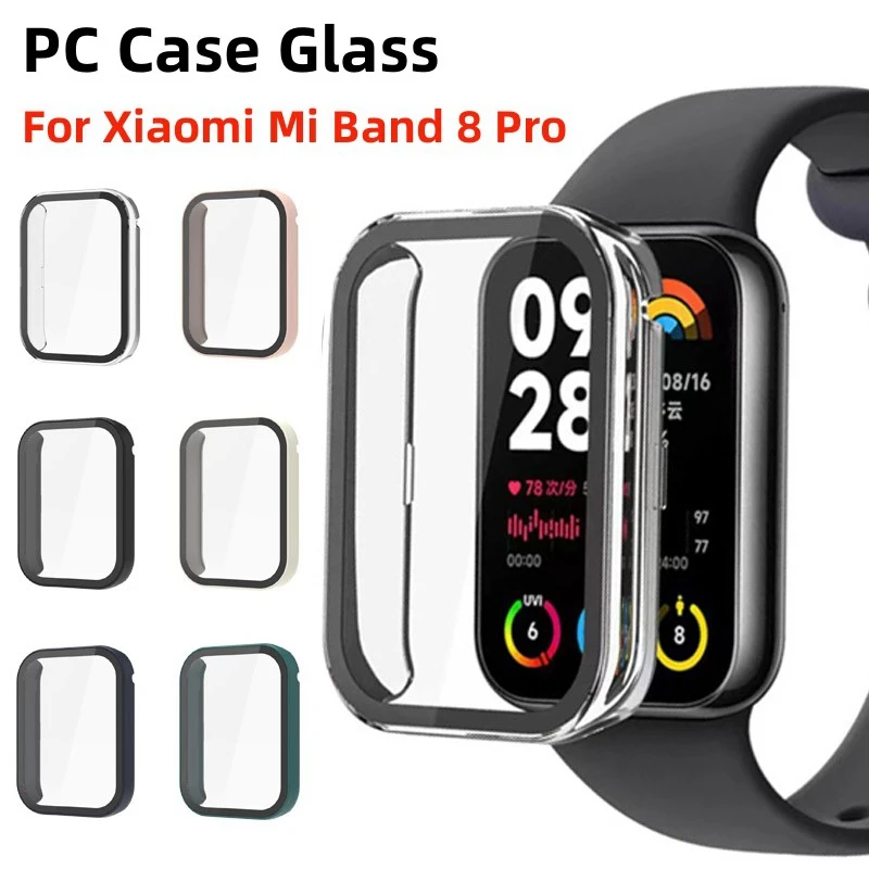 Hard-PC-Case-For-Mi-Band-8-Pro-Smart-Watch-Screen-Protector-Frame ...