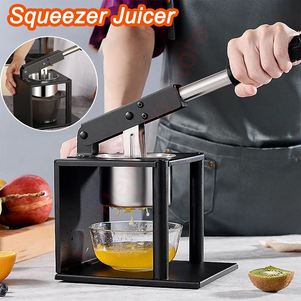304 Stainless Steel Citrus Press Manual Juicer Hand Press Lemon ...