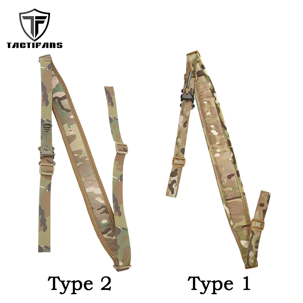 FC 2 Point Rifle Tactical Sling Rapid Adjust Rubber Pull Tab Padded ...