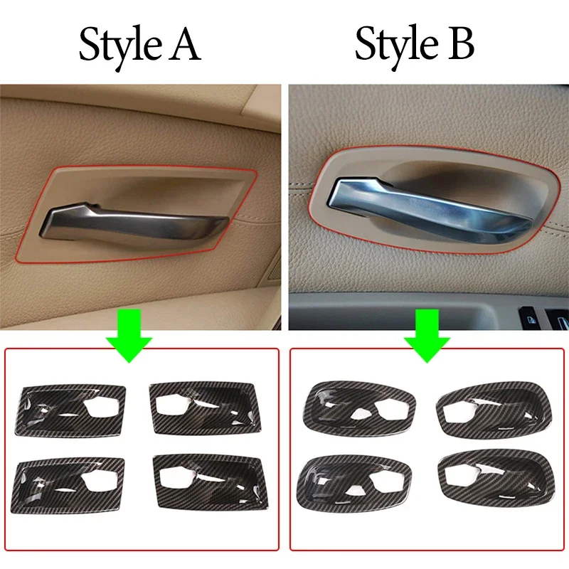 For BMW 5 Series E60 2004 2005 2006 2007 2008 2009 2010 Carbon Texture ...