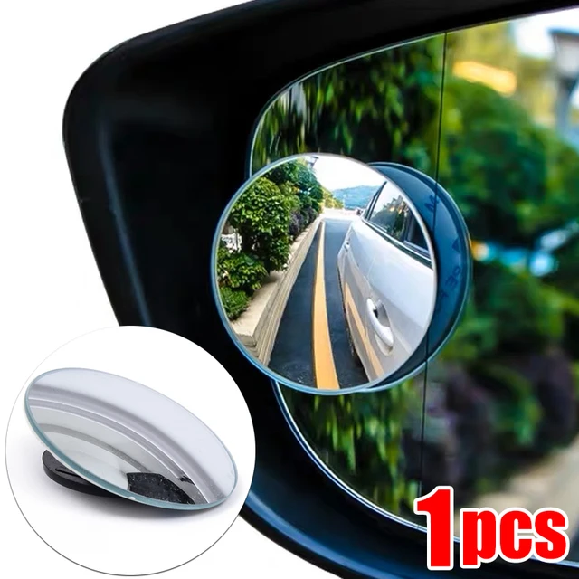360 Degree Car Blind Spot Rear View Mirror Wide Angle Adjustable Small ...