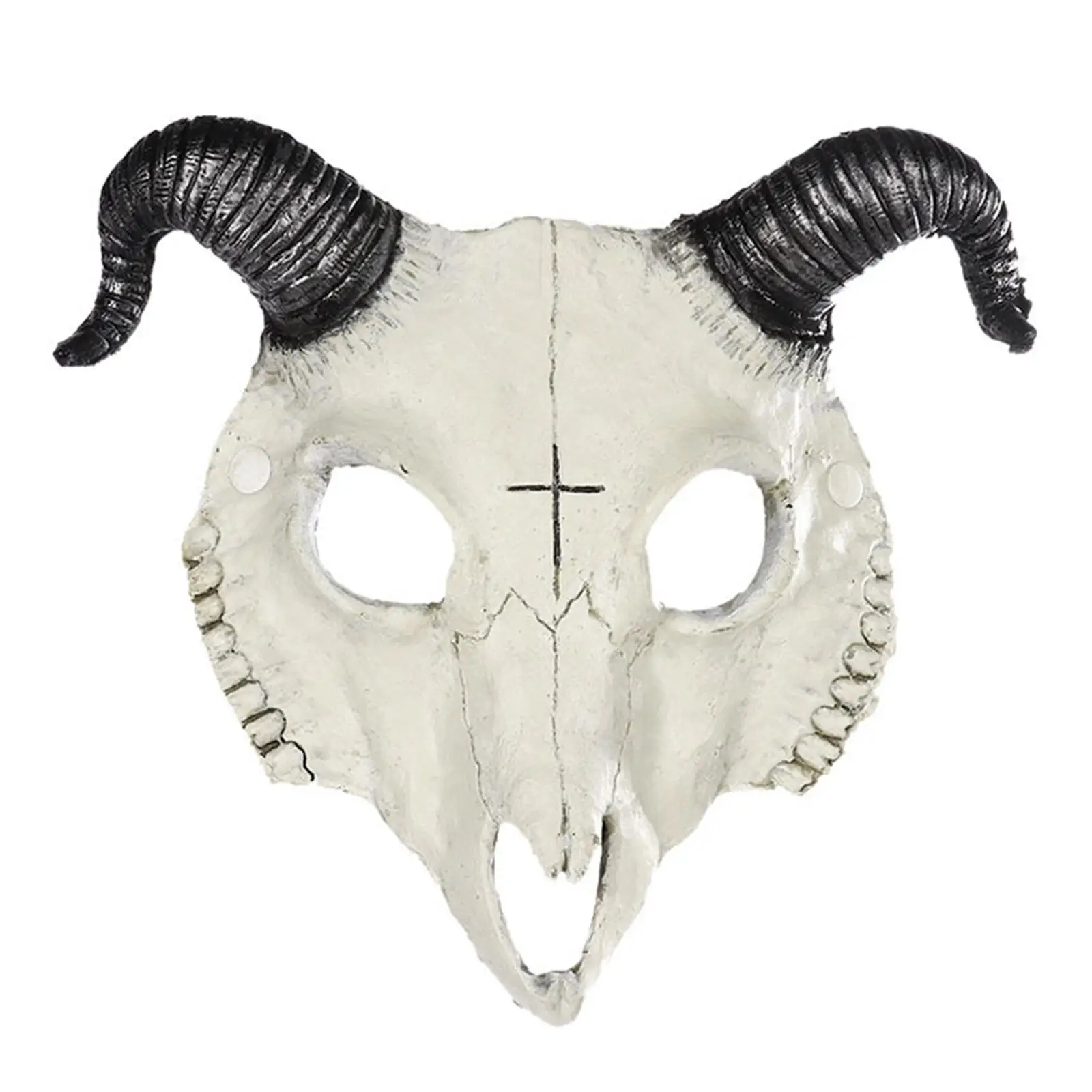 Halloween-Goat-Skull-Mask-Full-Face-for-Rave-Party-Props-Costume ...