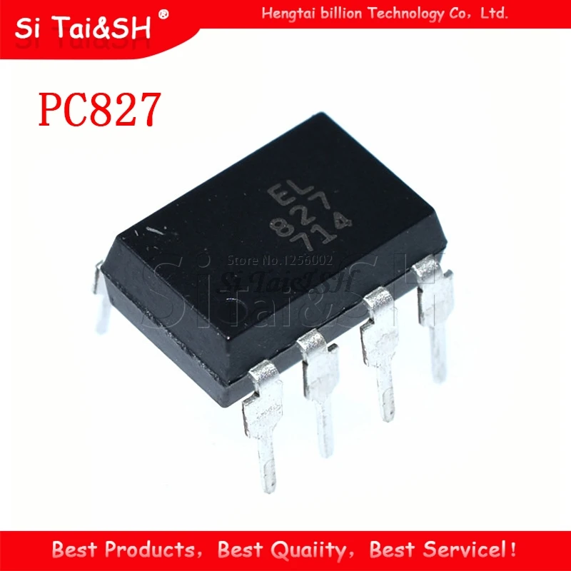 10PCS PC827 DIP 8 PC827 DIP EL827 TLV827 TLV 827 새로운 원본| | - AliExpress