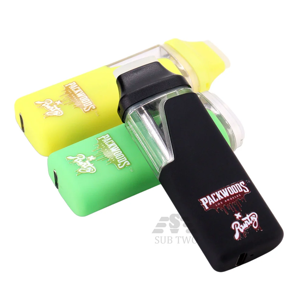 Pod Vape Kit Packwoods 380mah Battery 1.0ml 2ml Pod Cartridge Empty ...