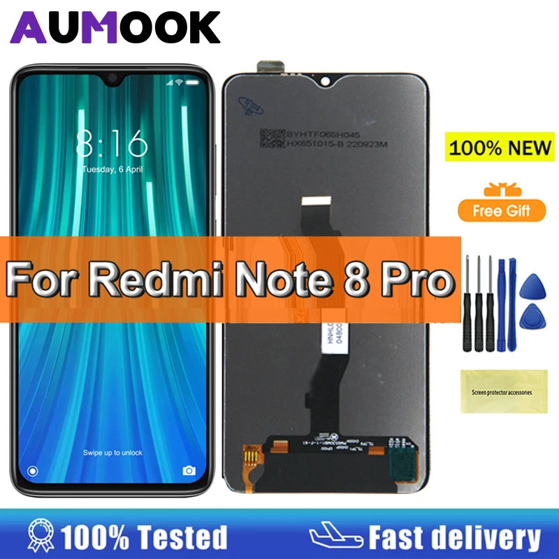 6-53-Note-8-Pro-Display-for-Xiaomi-Redmi-Note-8-Pro-LCD-Display-Touch ...